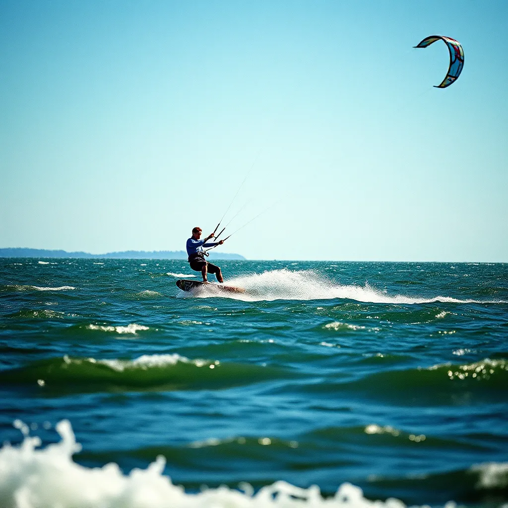 Discover Boston's Thriving Kiteboarding Community