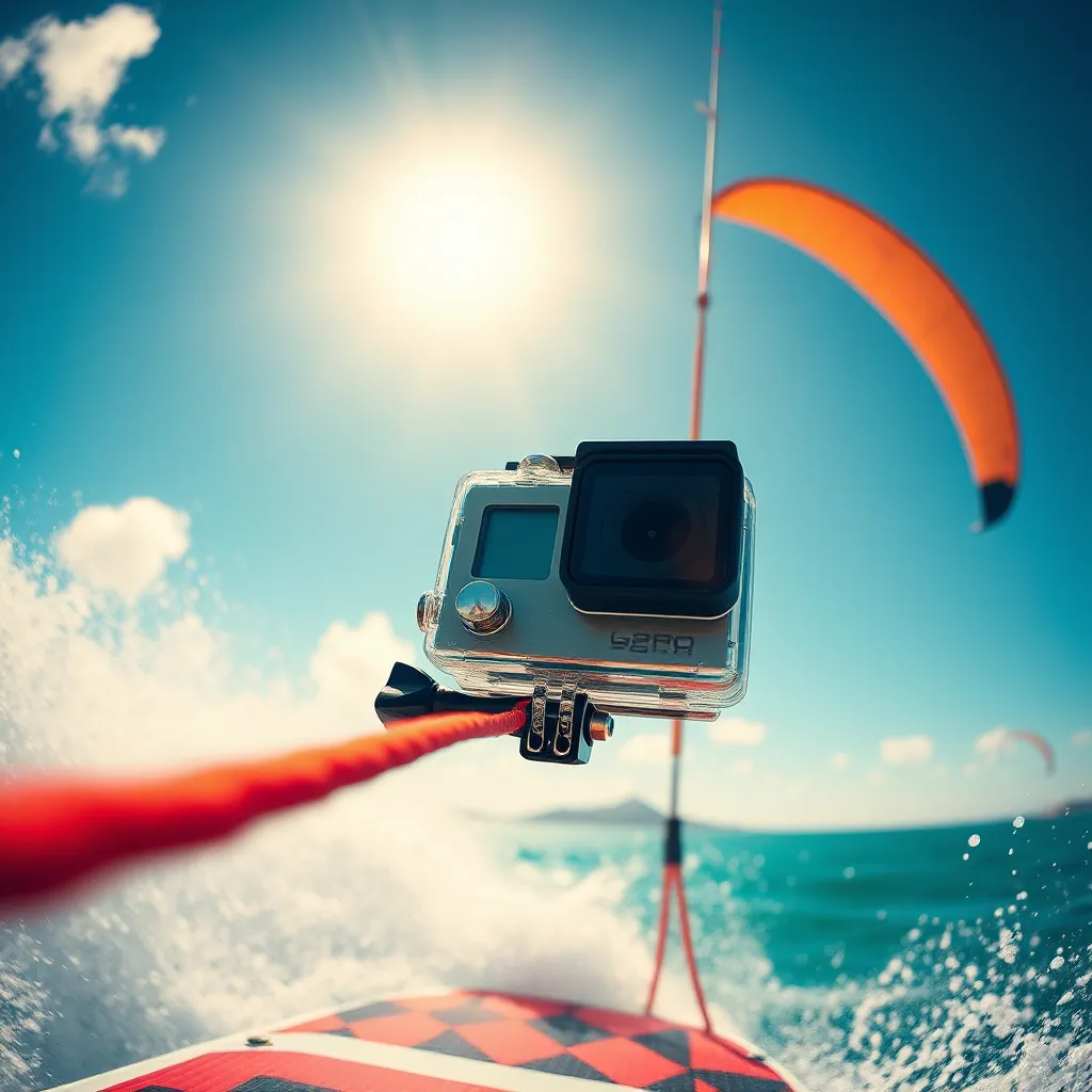 Enhancing Kiteboarding with GoPro, Mounts, and Gimbals
